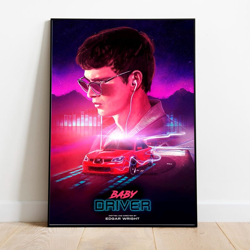 Baby Driver Poster - Etsy