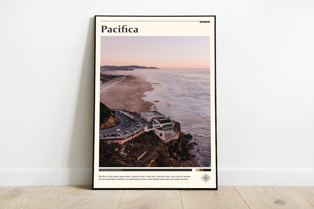 Pacifica Print / Pacifica Wall Art / Pacifica Poster / Pacifica Photo ...