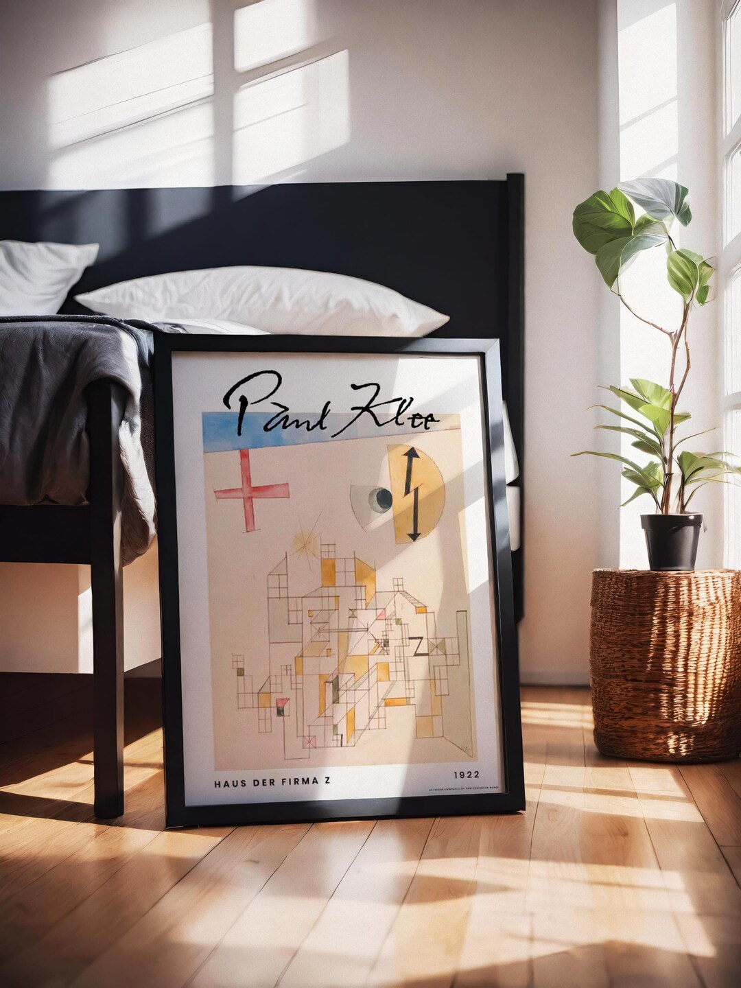 Paul Klee Poster Abstract Art Exhibition Print Gallery Wall Decor ...