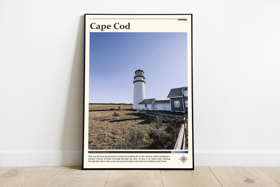 Cape Cod Print / Cape Cod Wall Art / Cape Cod Poster / Cape - Etsy