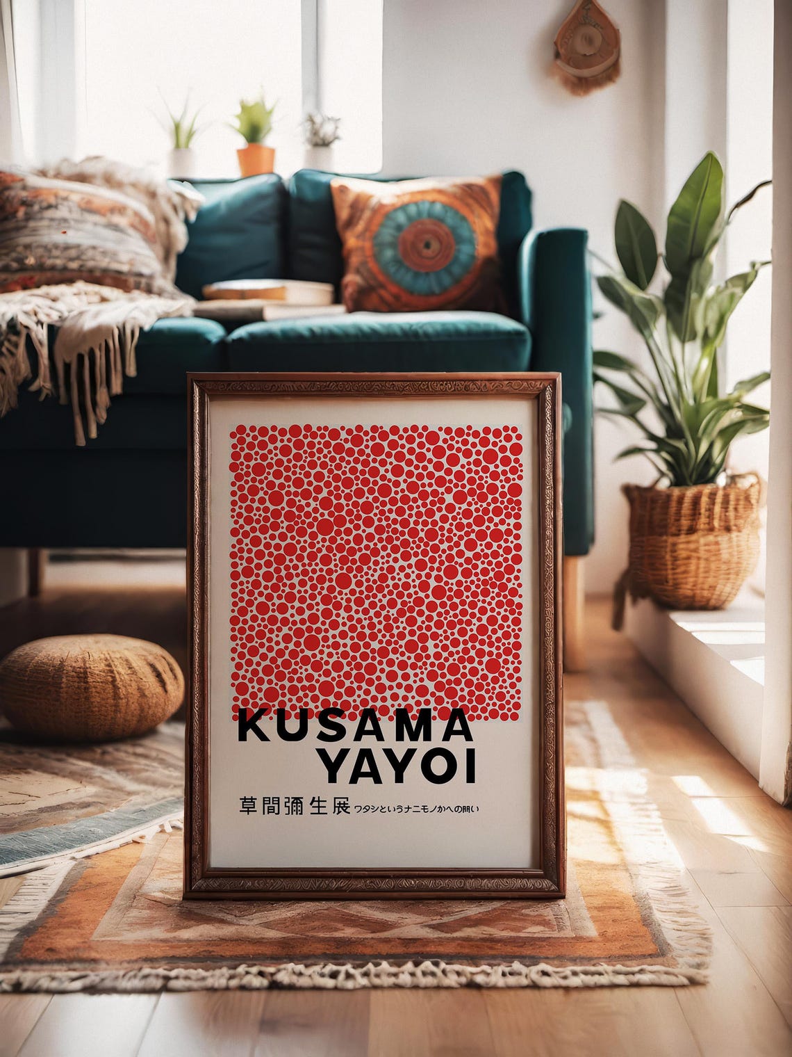 Yayoi Kusama Poster / Yayoi Kusama Print / Exhibition Poster, Printable ...