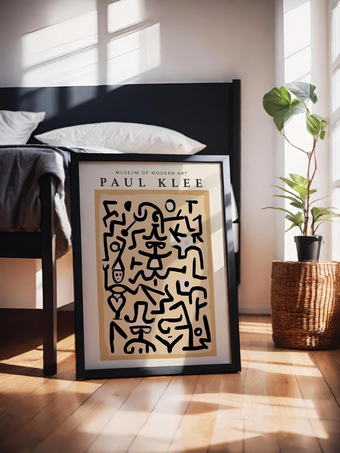 Paul Klee Art Print Gallery Exhibition Poster Modern Abstract Art ...