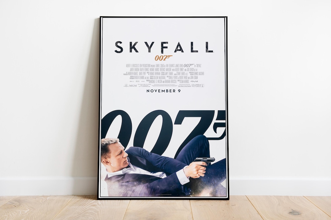 007 James Bond | James Bond Poster | Minimalist Movie Poster | Vintage ...
