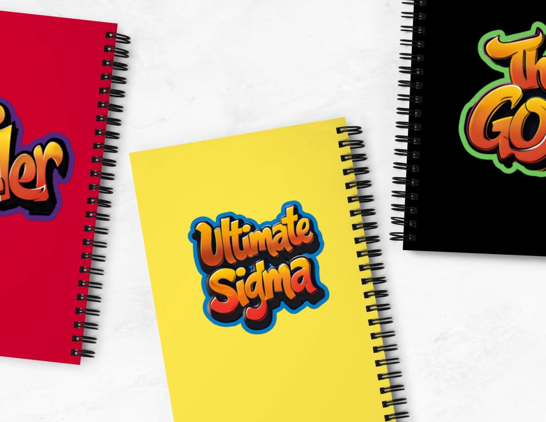 Ultimate Sigma Graffiti Sticker Bold, Alpha Energy for Your Gear Bubble ...