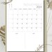 Printable 2024 Calendar | Minimalist | A4 Letter | Monthly Planner ...
