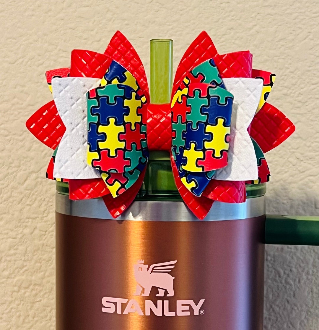 Autism Support Bow - Etsy