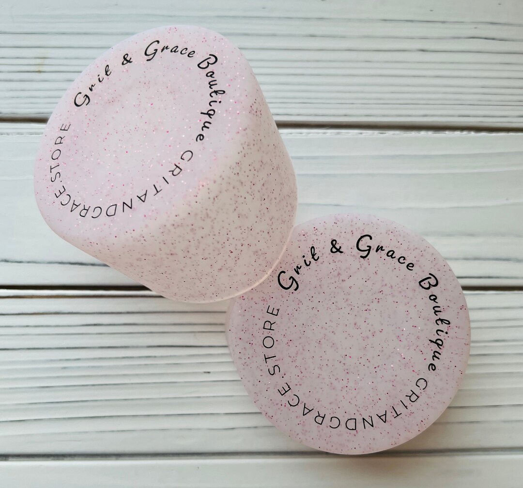 Pale Primrose Pink Glitter Boot - Etsy