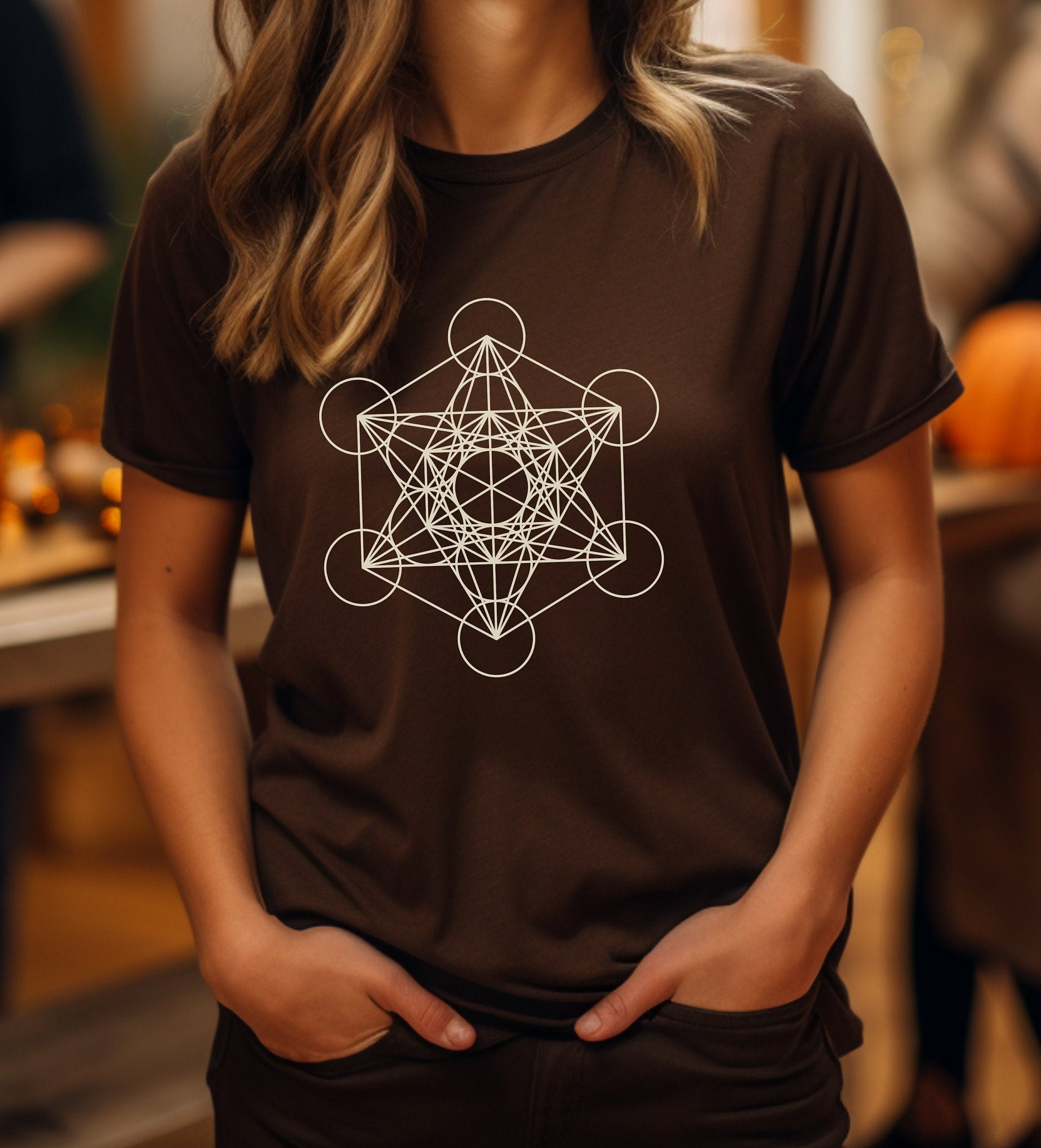 Metatron's Cube Shirt, Metatron, Blueprint of Creation, Cosmic Harmony ...