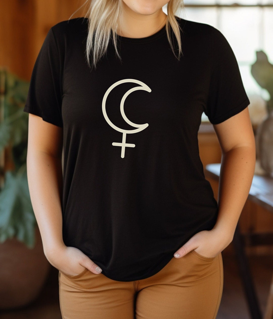 Lilith Tee Shirt, Lilith Symbol, Black Moon Lilith, Astrology Shirt ...