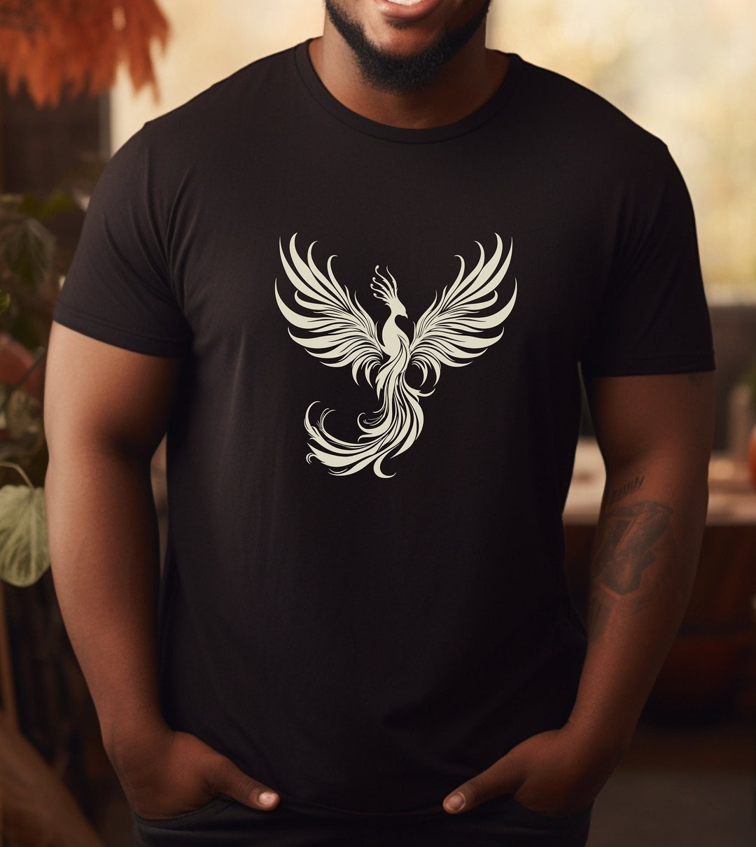 Phoenix Tee Shirt, Phoenix in Flight, Rise From the Ashes, From the ...