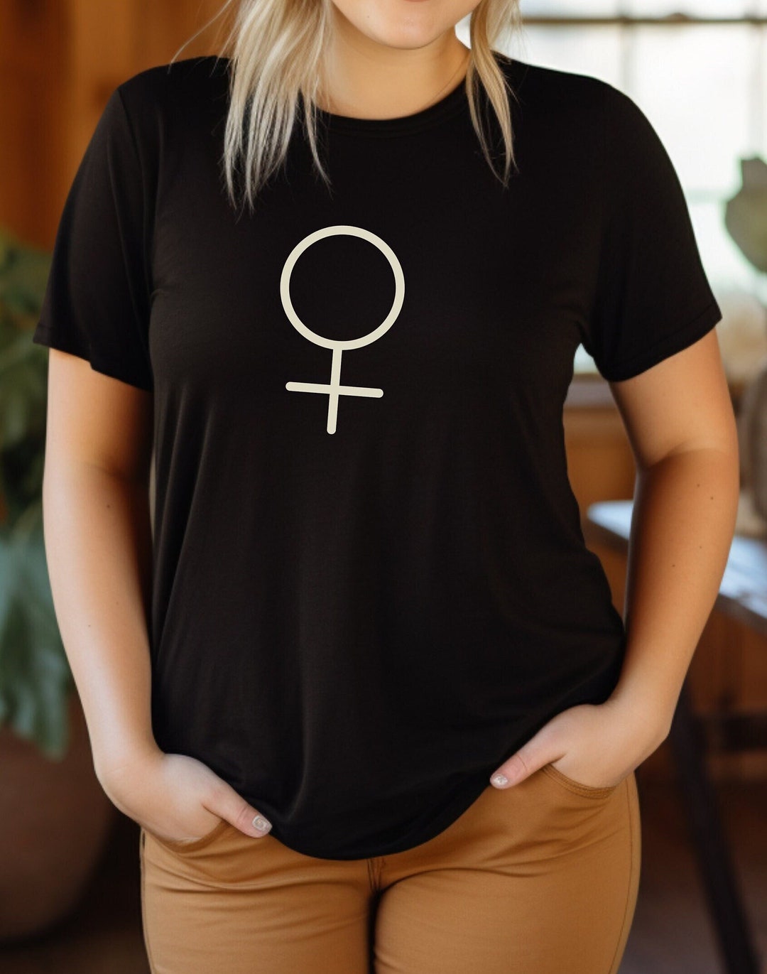 Venus Symbol Tee Shirt, Planetary Symbol, Love, Beauty, Goddess, Libra ...