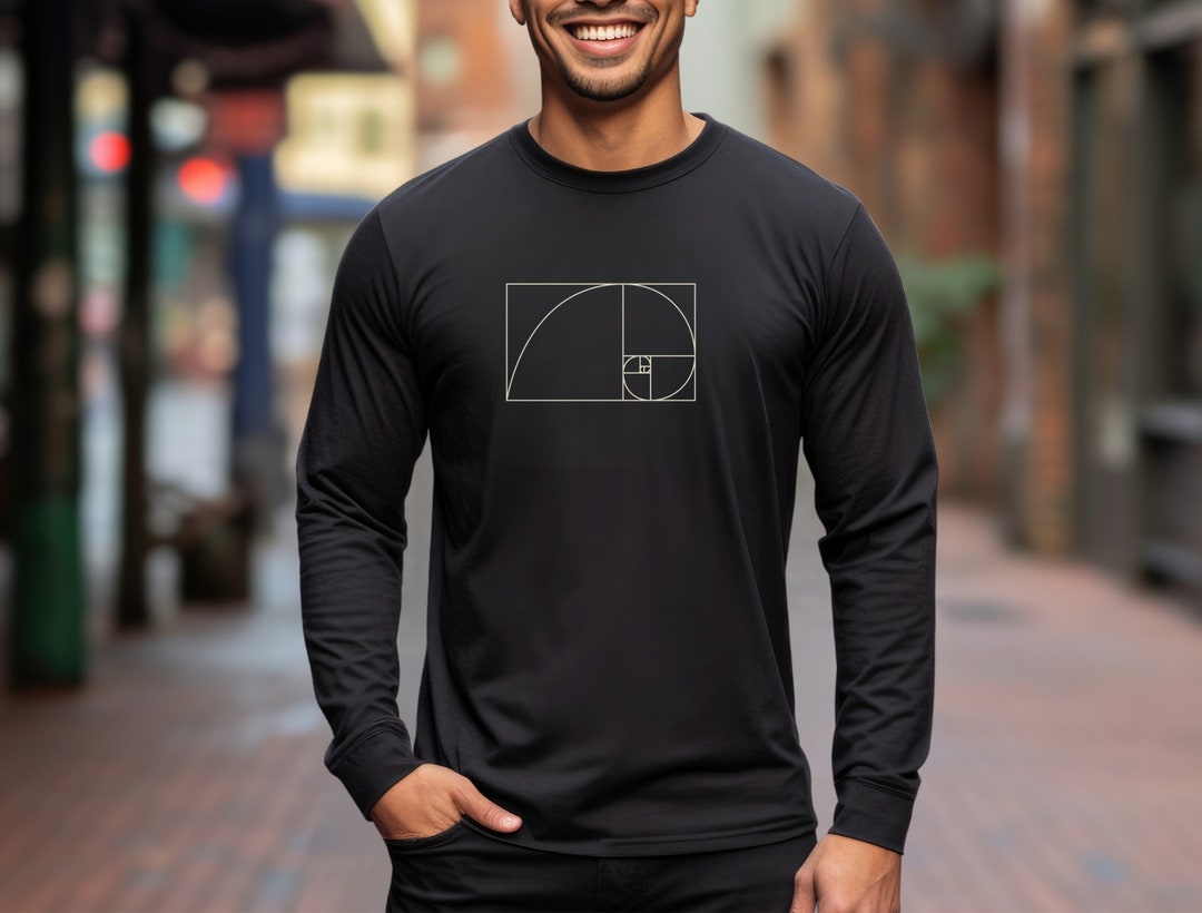 Fibonacci Spiral, Golden Ratio, Golden Spiral, Fibonacci Shirt ...