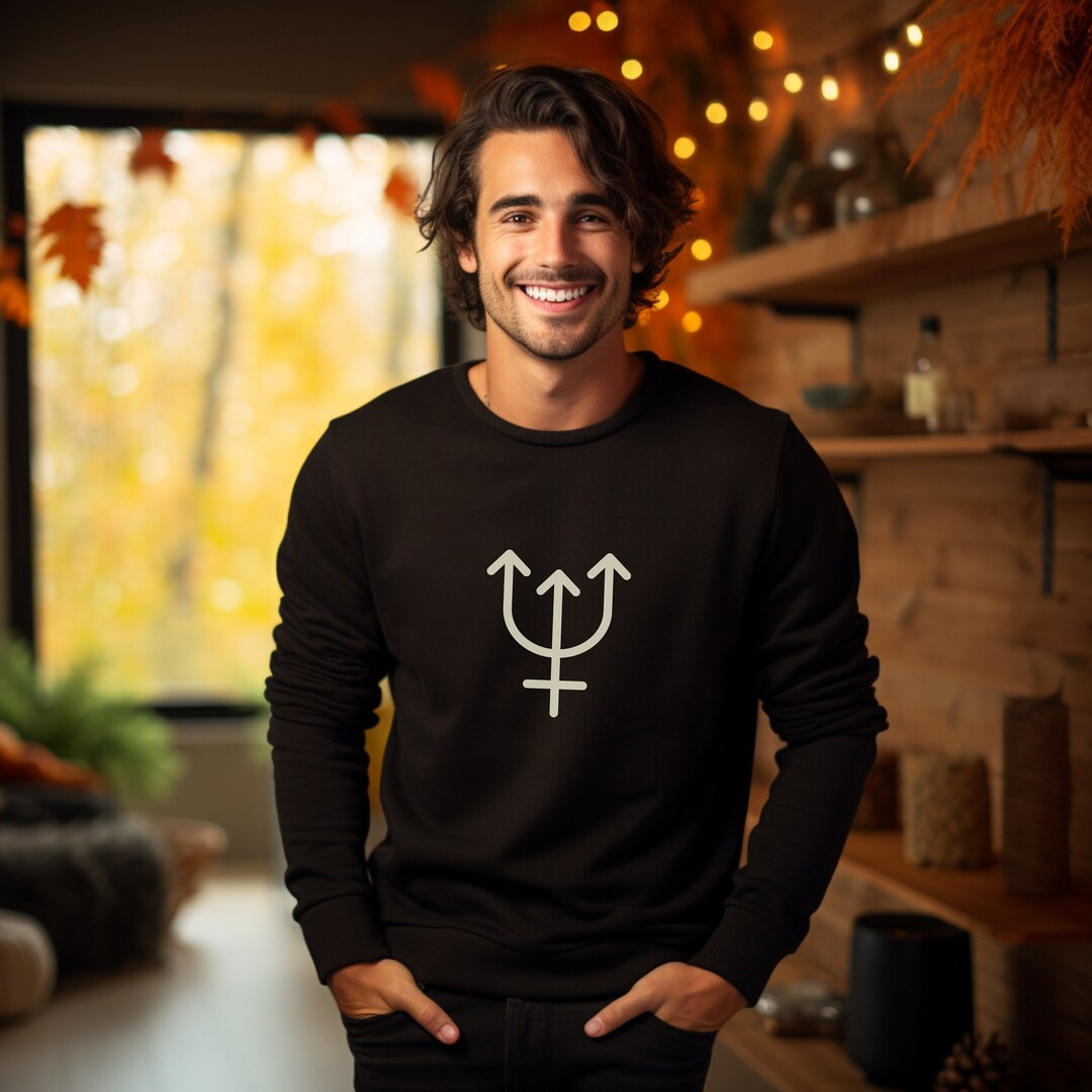 Neptune Symbol Planetary Symbol God of the Sea Trident - Etsy