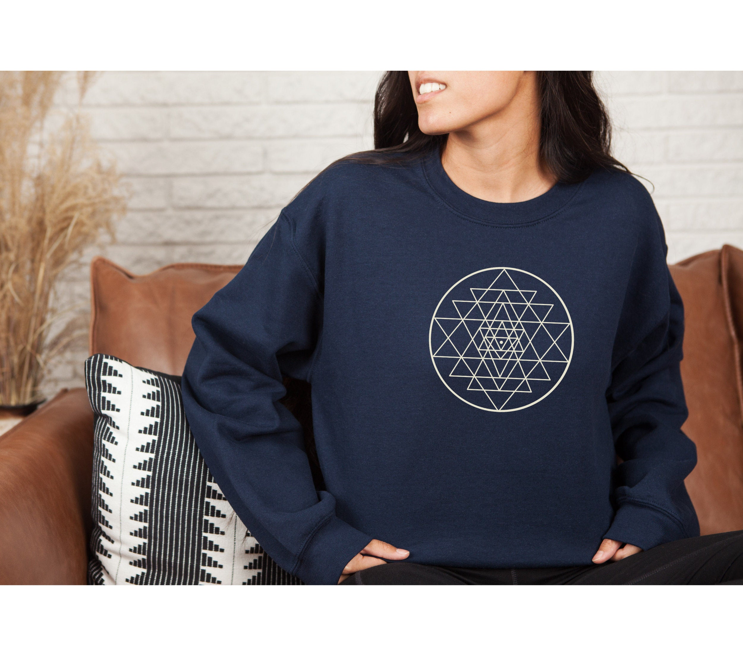 Sri Yantra Sweatshirt , Shri Yantra, Shri Chakra, Symbolic, Mystical ...