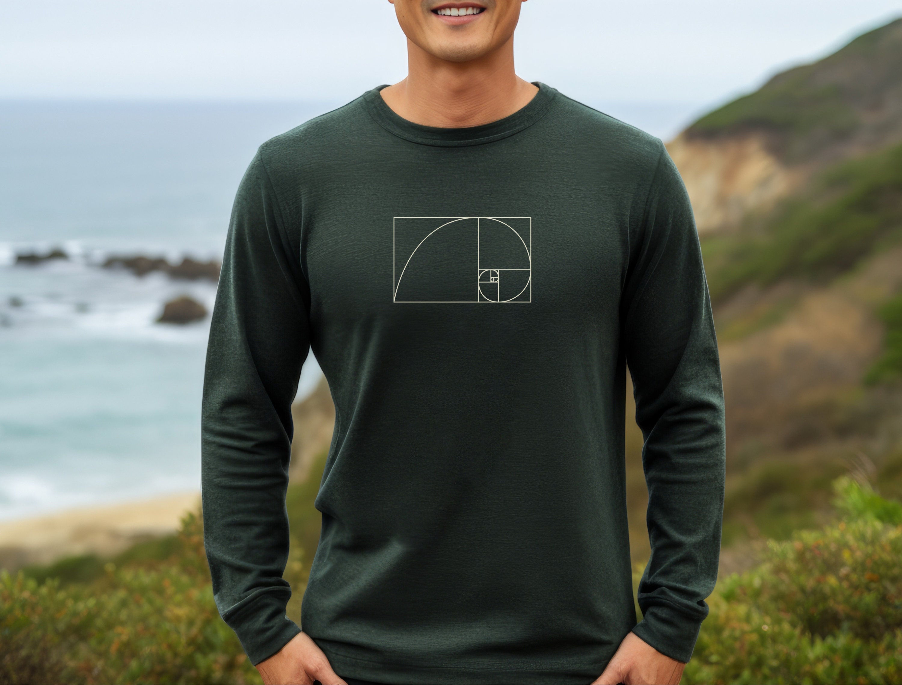 Fibonacci Spiral, Golden Ratio, Golden Spiral, Fibonacci Shirt ...