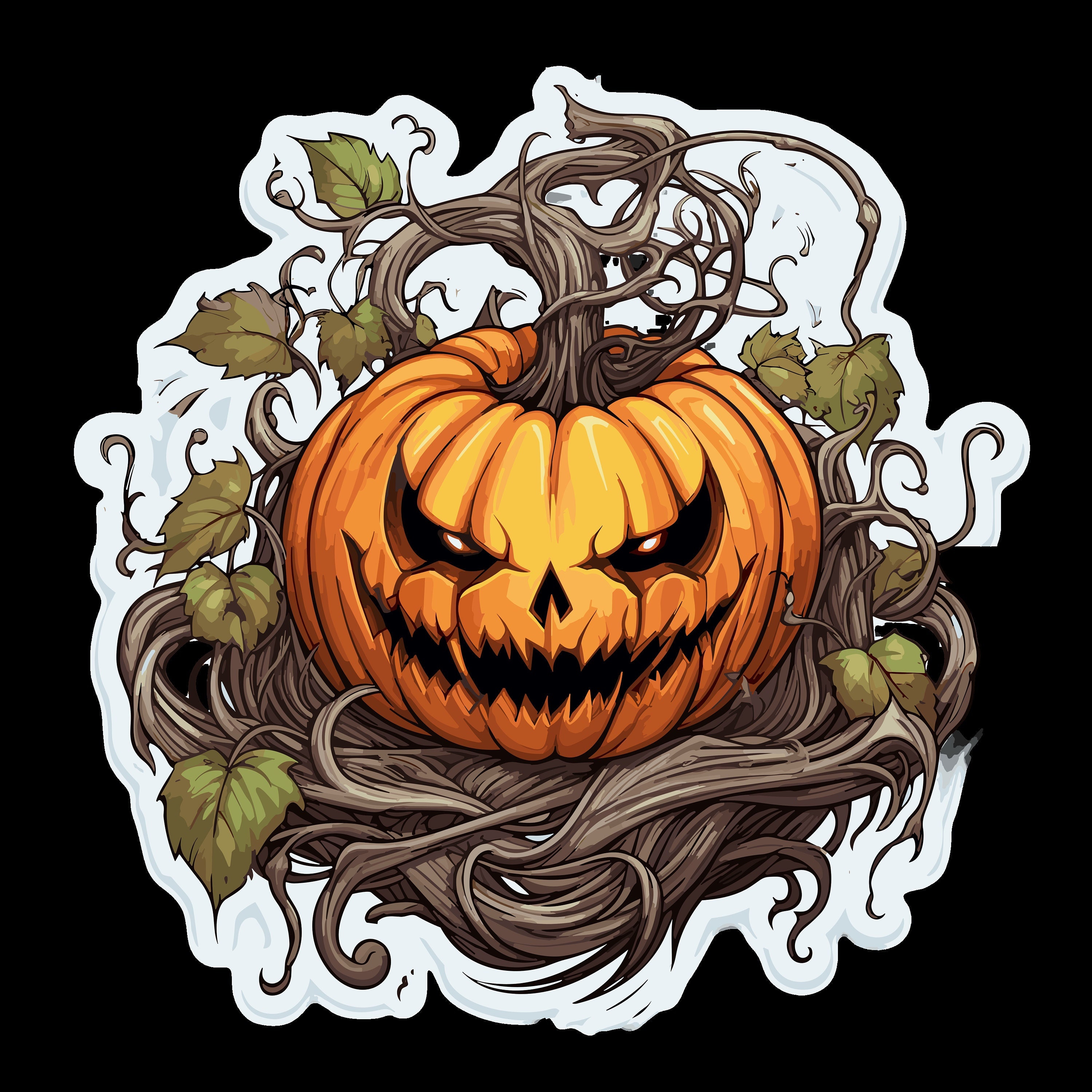 10 Sinister Halloween Jack-o'lanterns Clip Art, Halloween Graphics ...