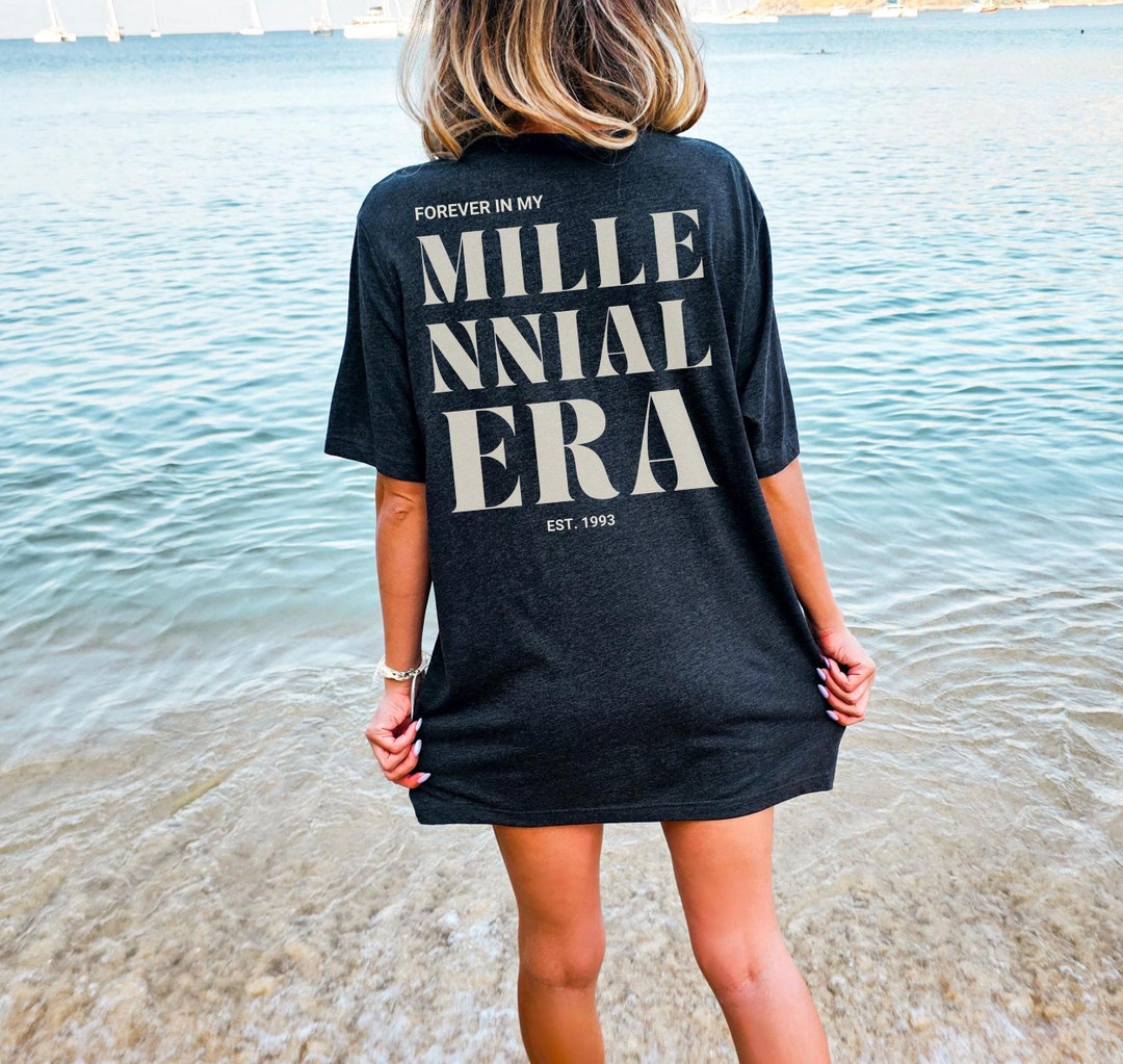 Custom Millennial Shirt, in My Era, Gen Y Shirt, Millennials Sweater ...