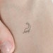 Tiny Brontosaurus Temporary Tattoo (set of 3) - Etsy