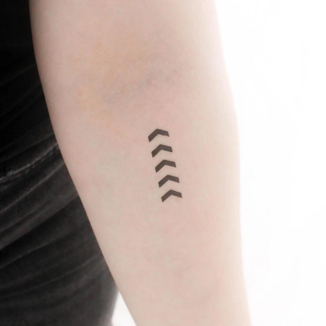 One Direction Five Arrows Tribute Temporary Tattoo (set of 3) - Etsy
