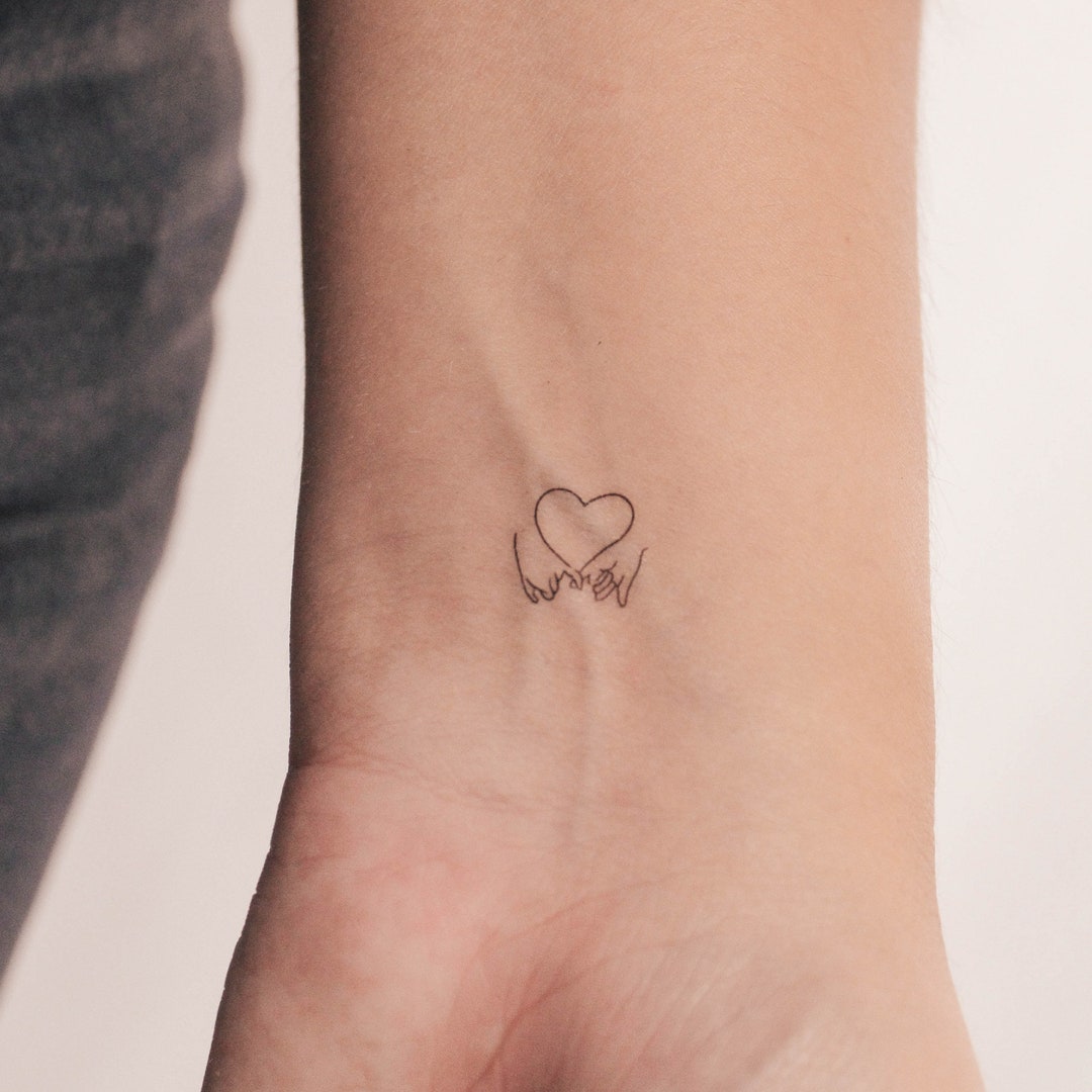 Little Pinky Swear Temporary Tattoo (set of 3) - Etsy