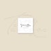 One Line Dachshund Temporary Tattoo (set of 3) - Etsy