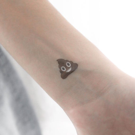 Fake Poop Tattoos