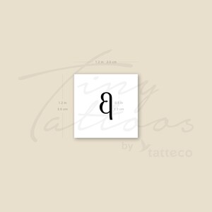 Beta Temporary Tattoo (set of 3) - Etsy