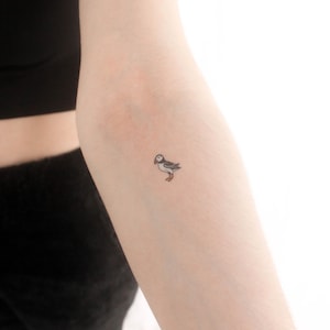 Little Puffin Temporary Tattoo (set of 3) - Etsy