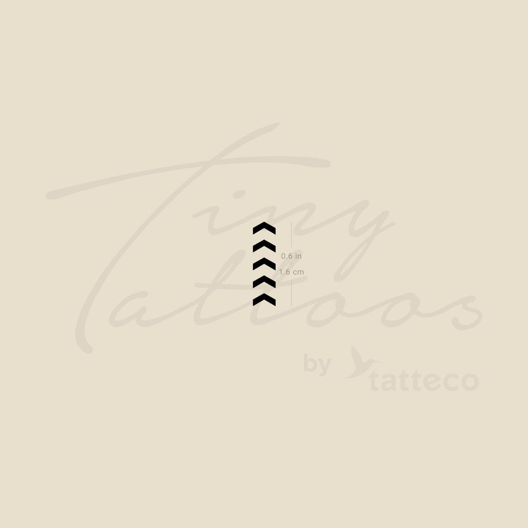 Little One Direction Five Arrows Tribute Temporary Tattoo (set of 3) - Etsy