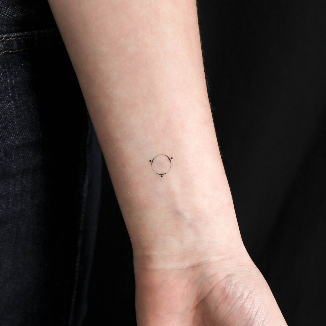 Little Ubuntu Symbol Temporary Tattoo (set of 3) - Etsy