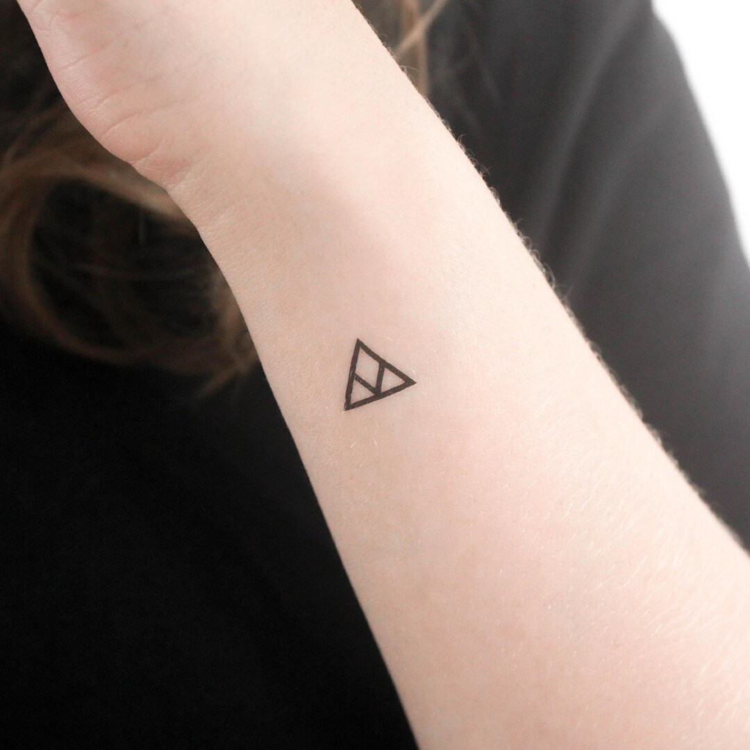Transition Symbol Temporary Tattoo (set of 3) - Etsy