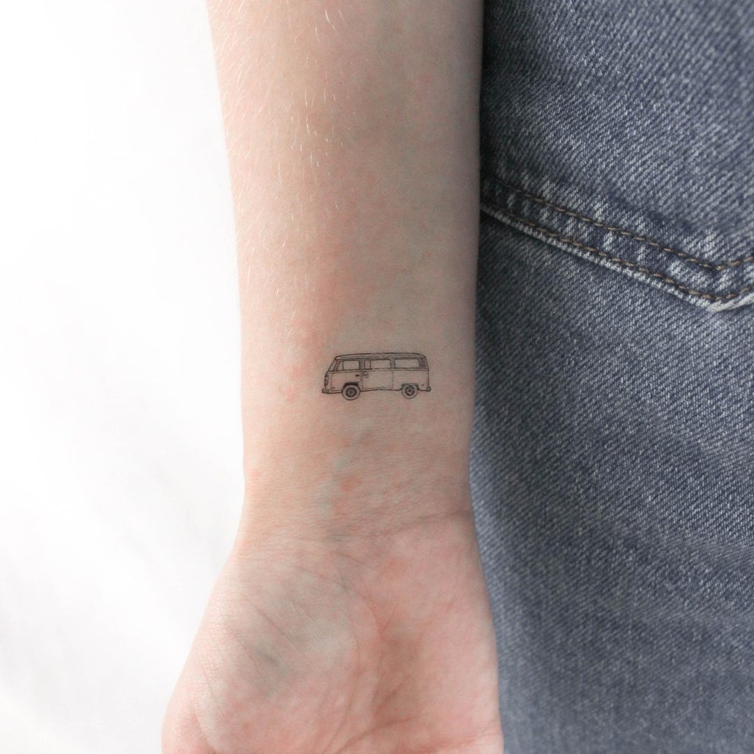 T2 Van Temporary Tattoo (set of 3) - Etsy