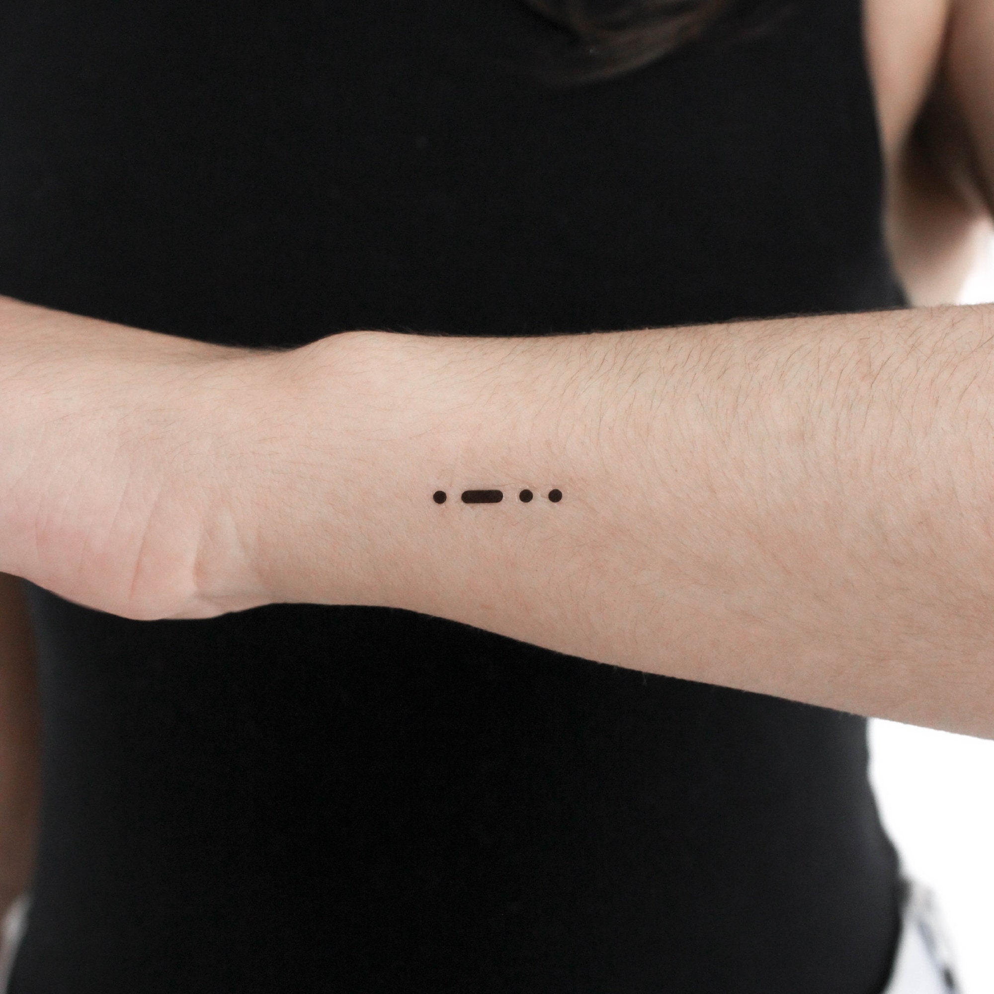 Codigo Morse Tattoos