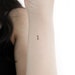 L Typewriter Lowercase Temporary Tattoo (set of 3) - Etsy