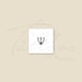 Neptune Planetary Symbol Temporary Tattoo set of 3 - Etsy