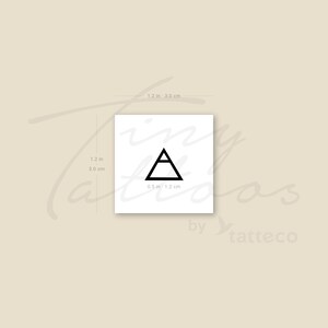 Explore Symbol Temporary Tattoo (set of 3) - Etsy