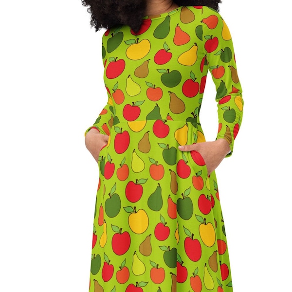 Apple Dress - Etsy