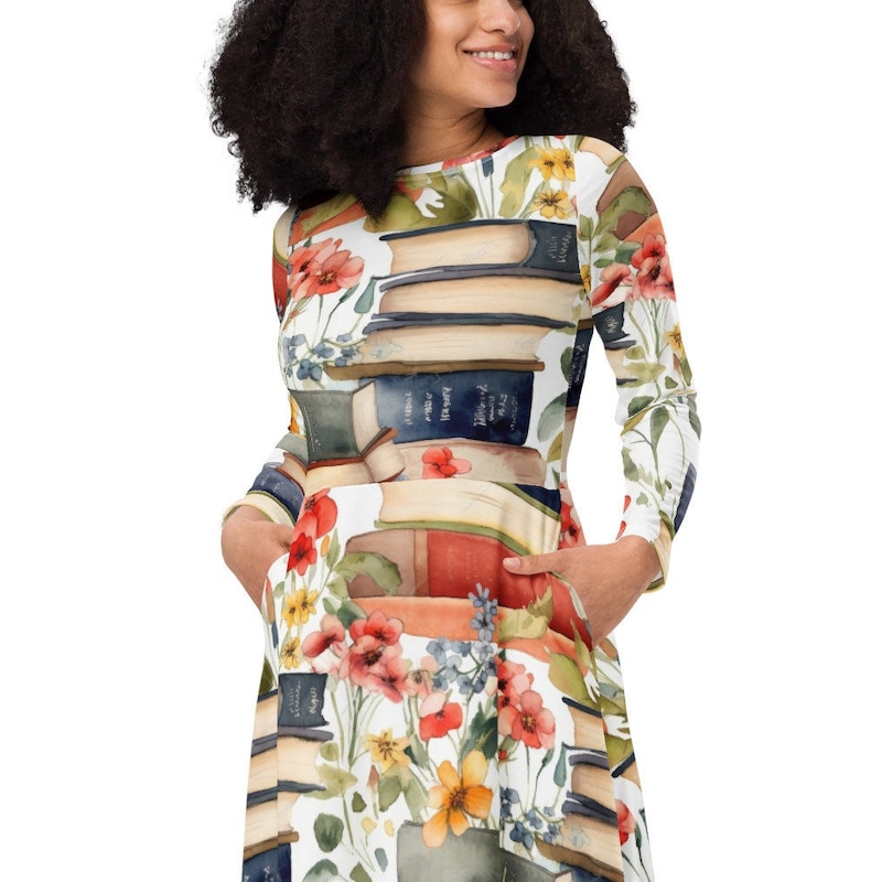 Library Dress - Etsy
