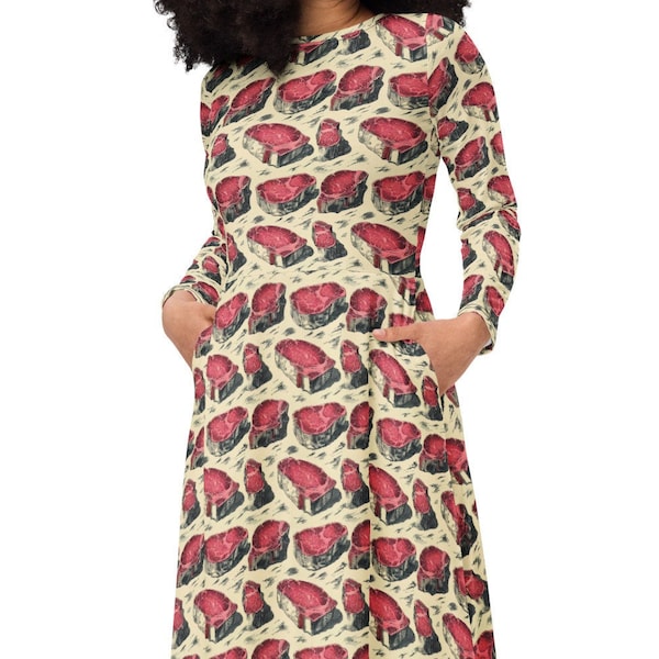 Lady Gaga Meat Dress Costume - Etsy