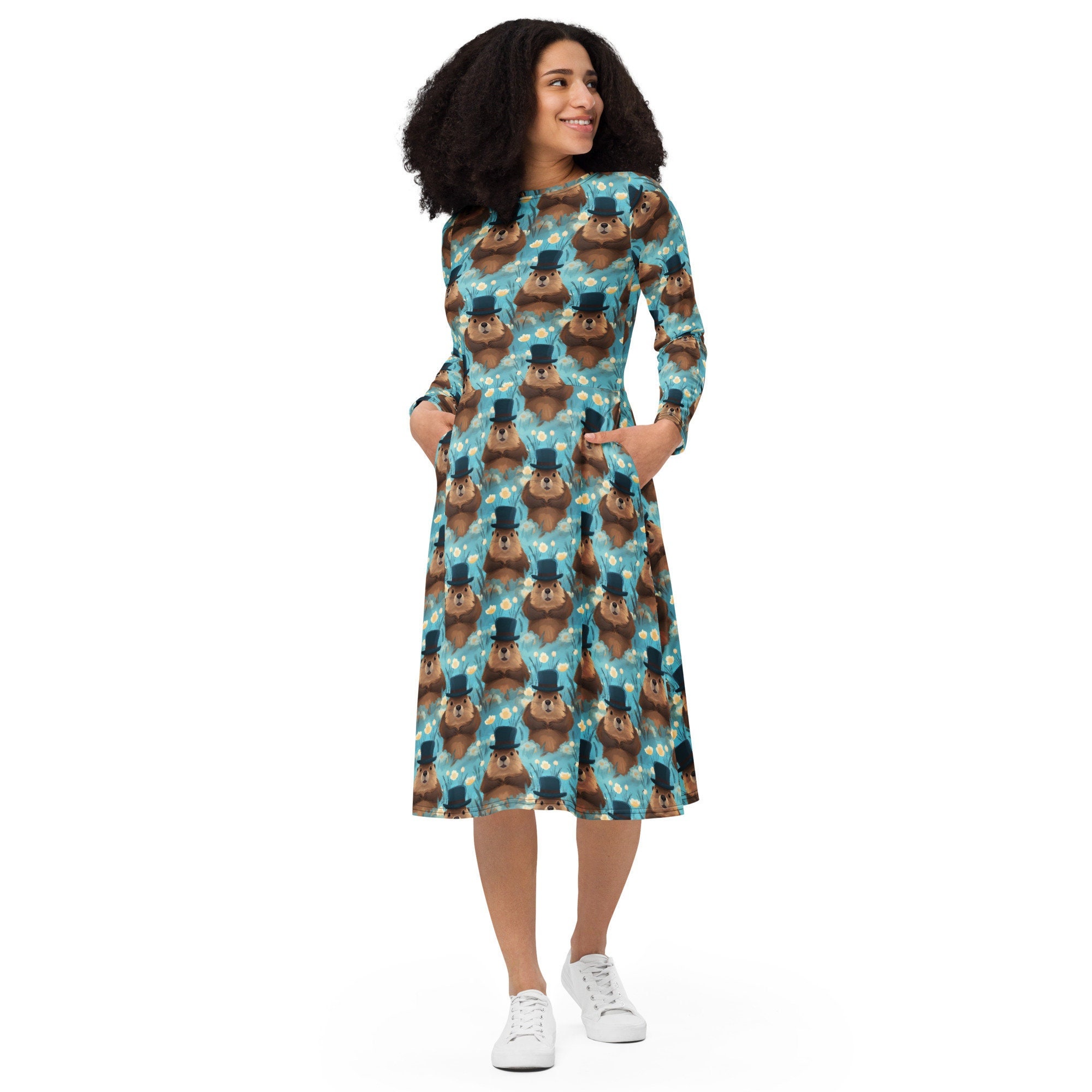 Groundhog Themed Dress, February Holidays, Punxsutawney Phil, American ...