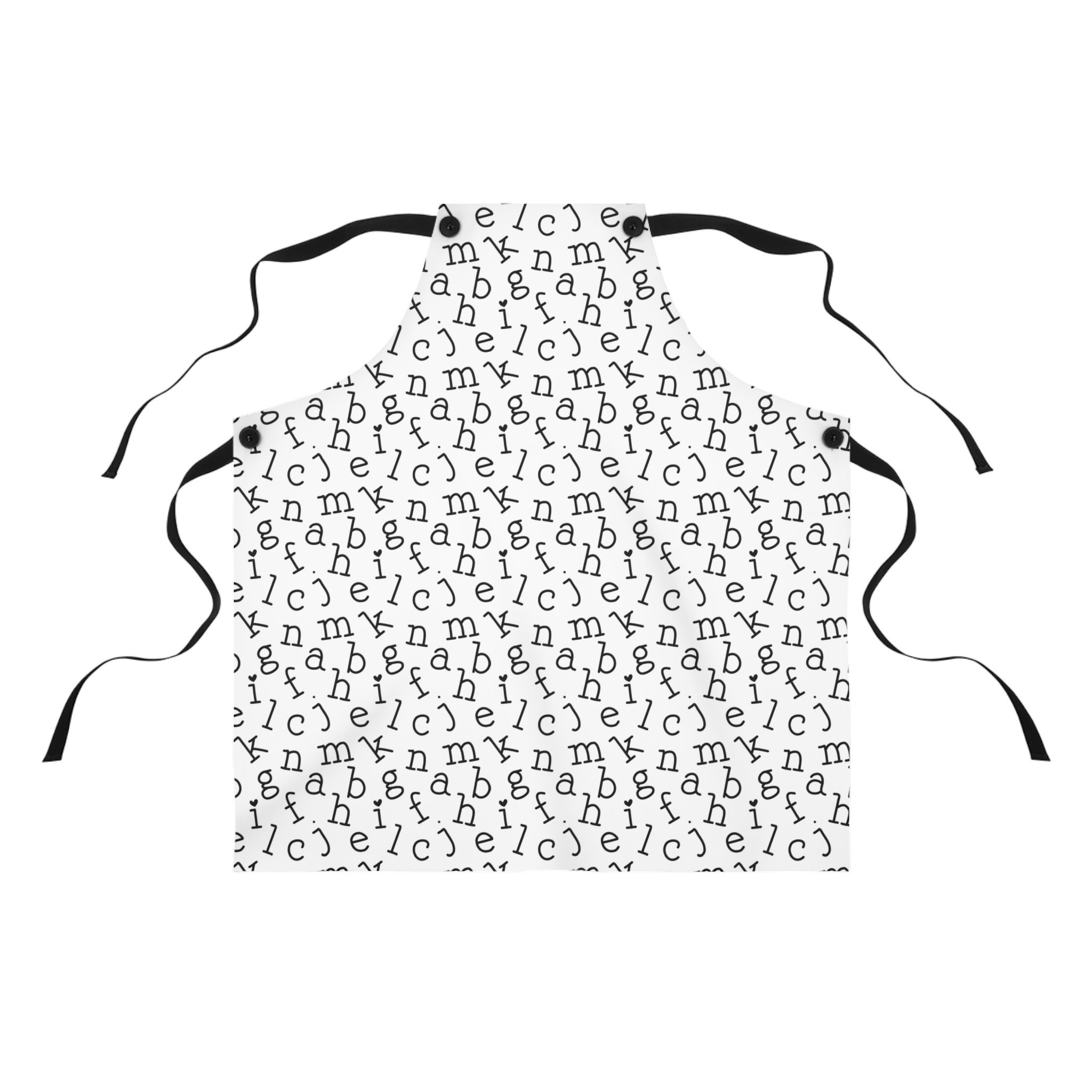 Alphabet Apron Preschool Letters Teacher Apron - Etsy