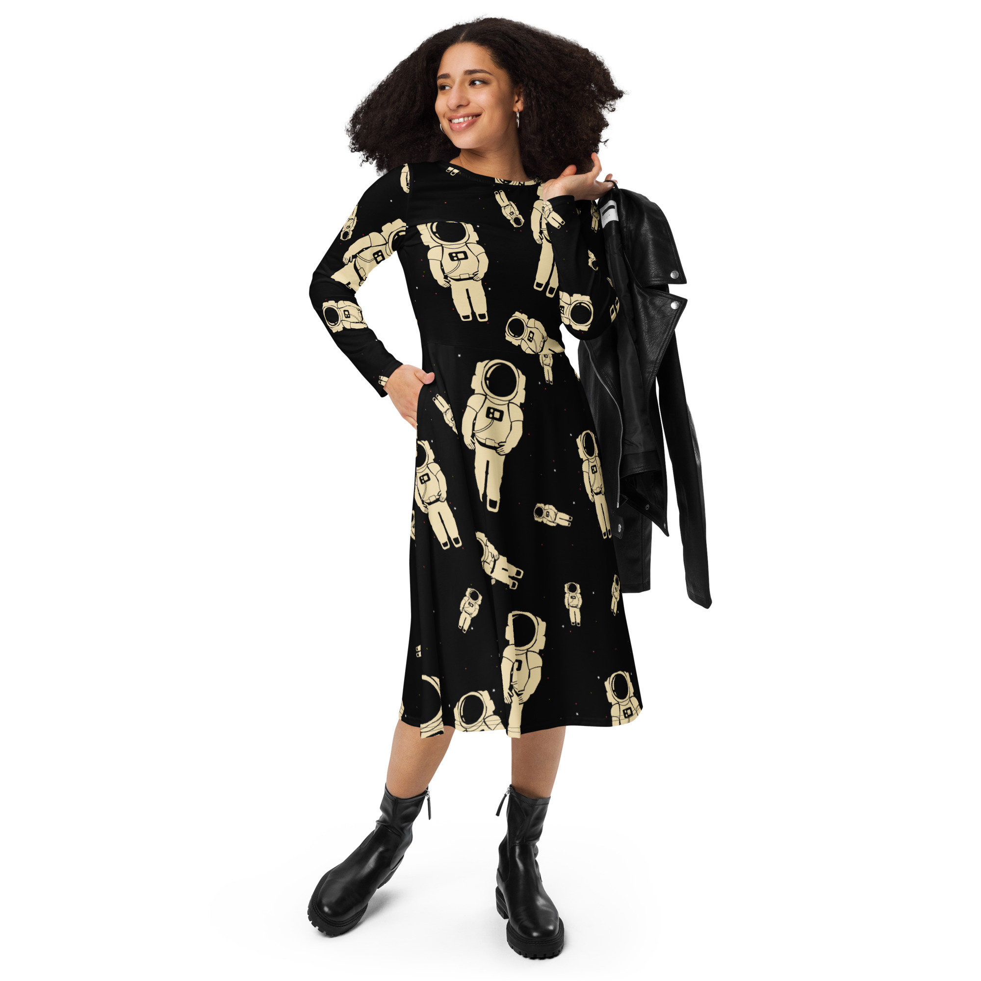 Astronaut Dress, Women in Science Dress, Out Space Dress, Astronaut ...