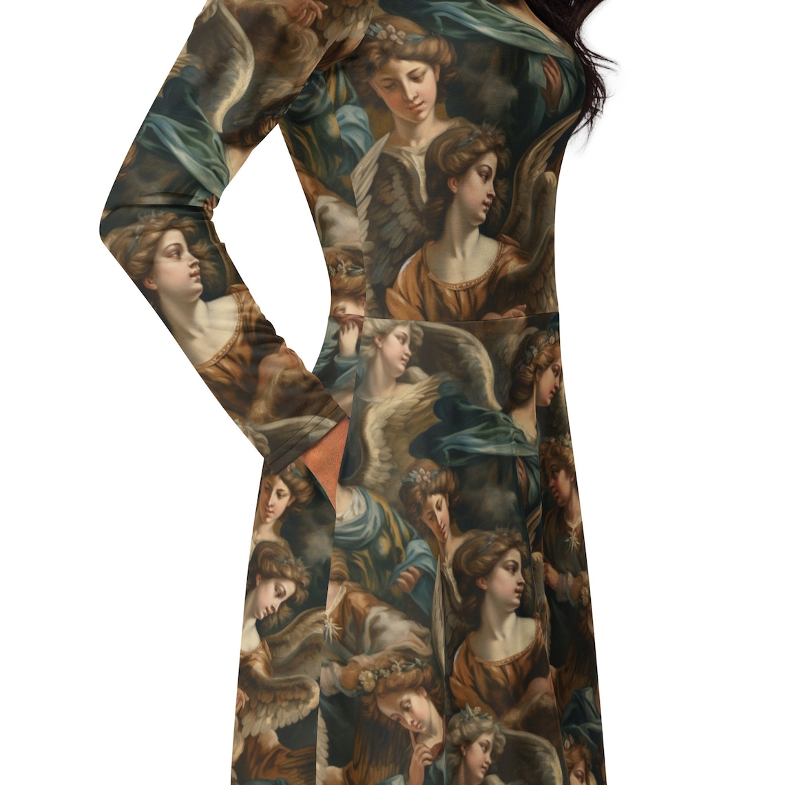 Oil Painting Dress Renaissance Dress Art Teacher Art Lover - Etsy