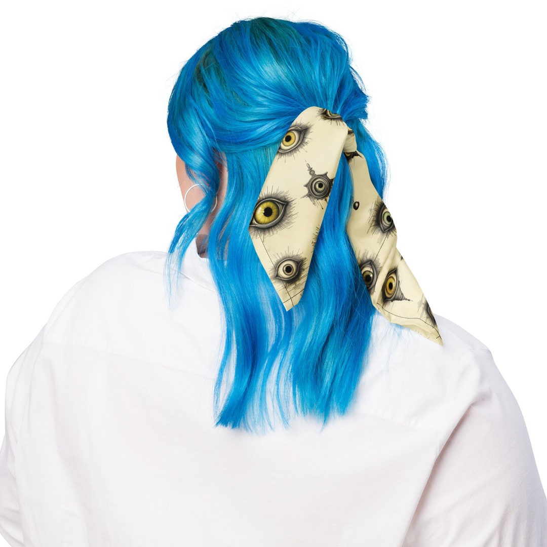 Eyeball Scarf, Weirdcore Accessories, Weirdcore Outfit - Etsy