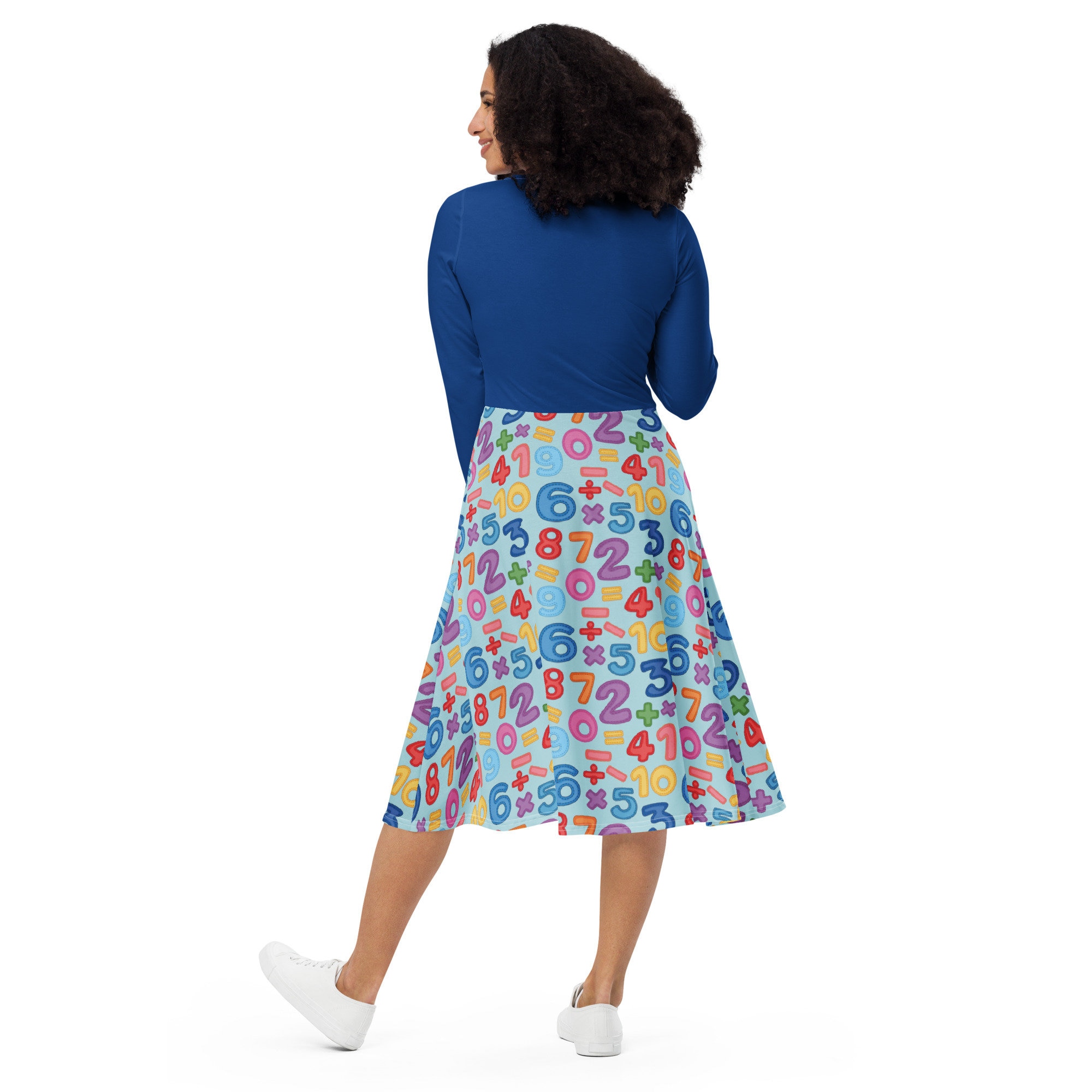 Fun Numbers Dress, Math Teacher Dress, Dress for Math Lover - Etsy