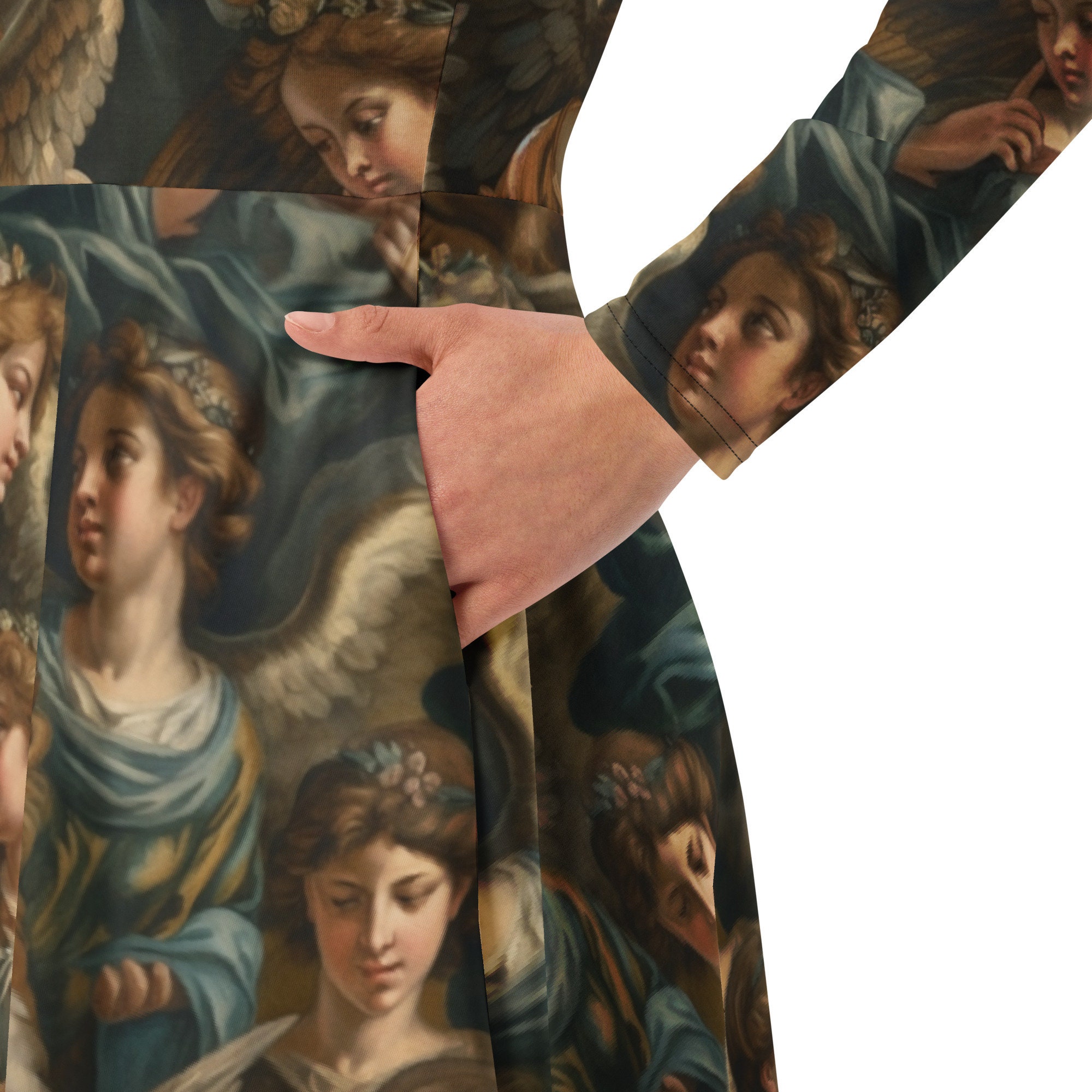 Oil Painting Dress Renaissance Dress Art Teacher Art Lover - Etsy