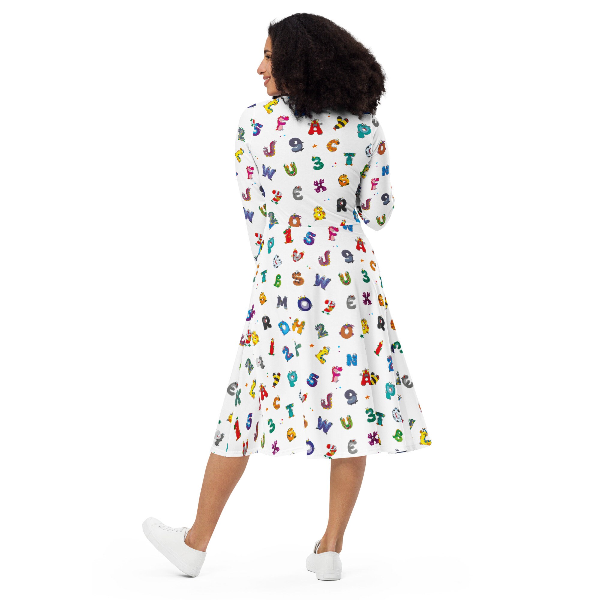 Monster Alphabet Dress, Teacher Dress, Fun Classroom Outfit, Miss ...