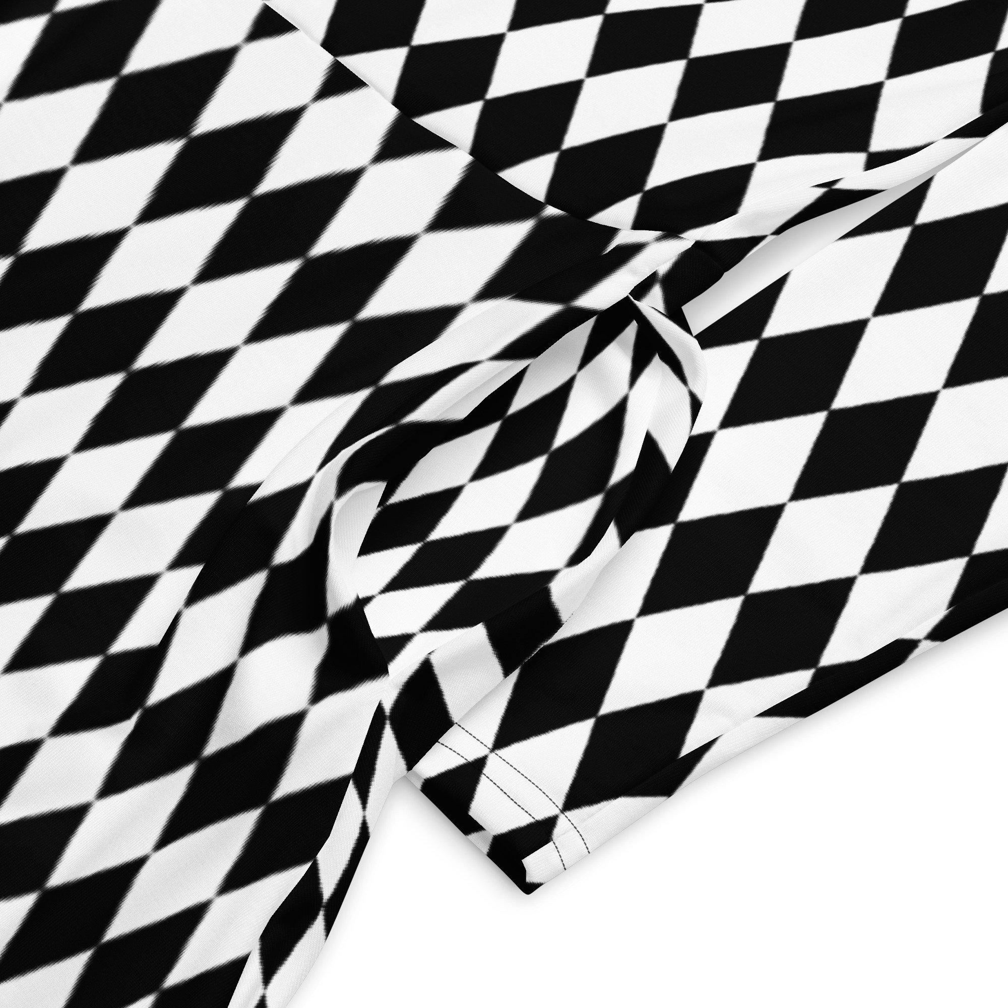 Harlequin Black and White Dress, Alice in Wonderland, Tea Party Dress ...