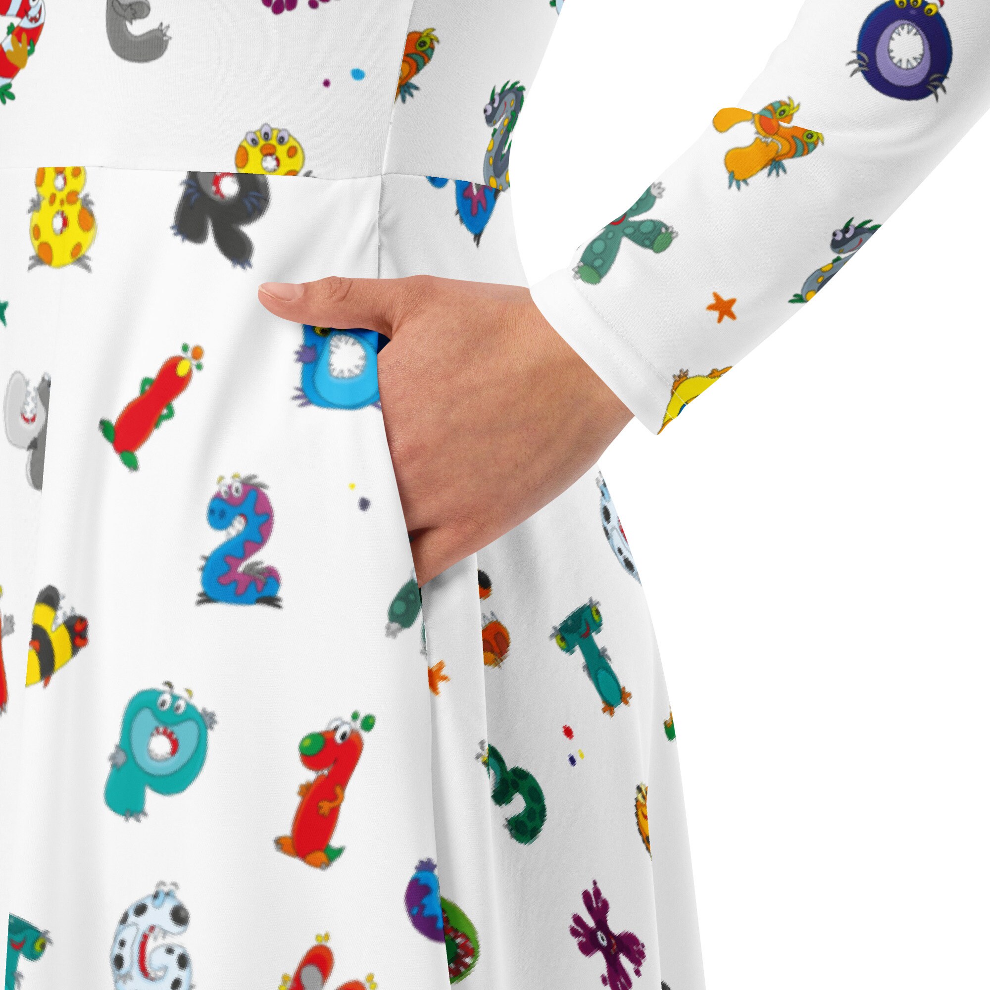 Monster Alphabet Dress, Teacher Dress, Fun Classroom Outfit, Miss ...