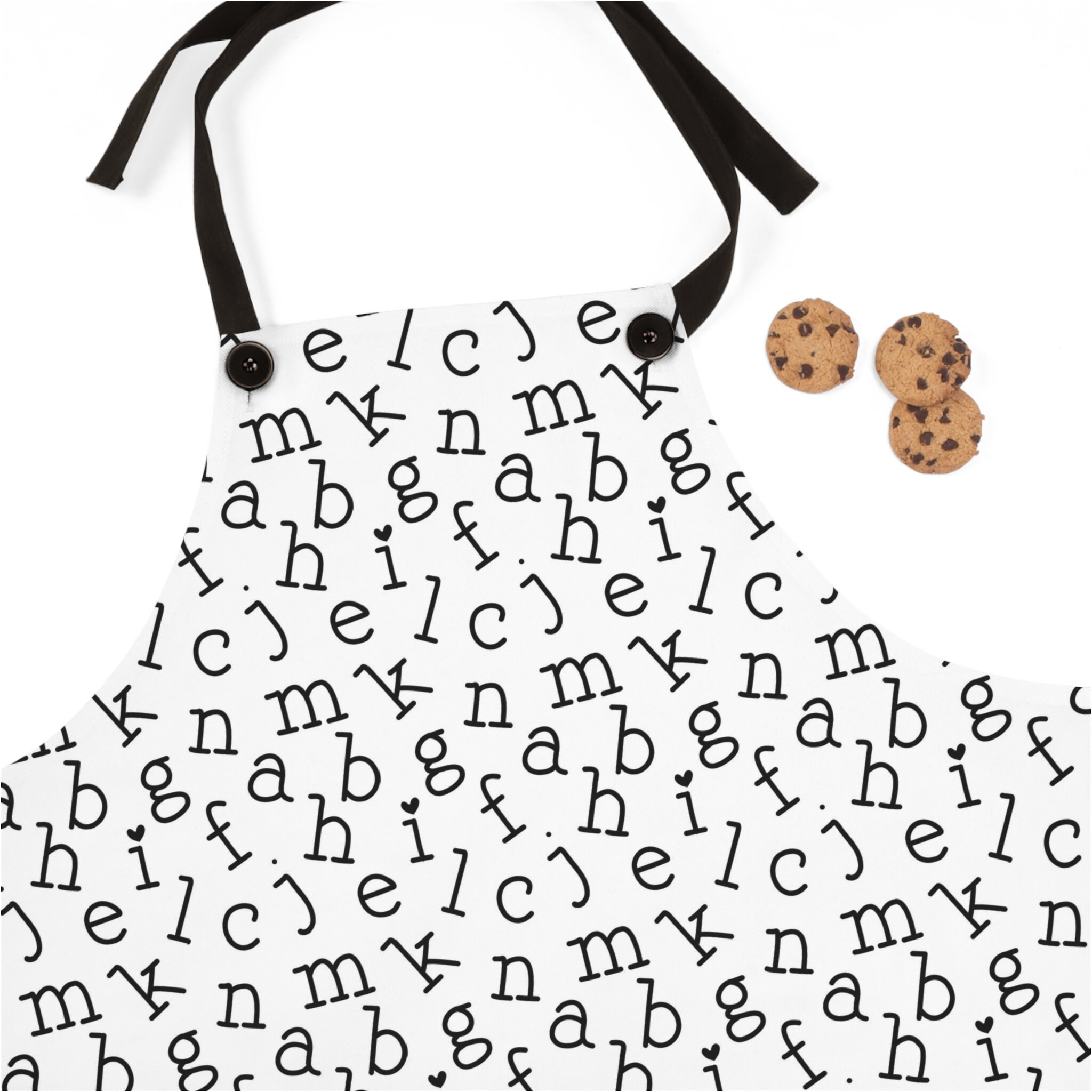 Alphabet Apron Preschool Letters Teacher Apron - Etsy